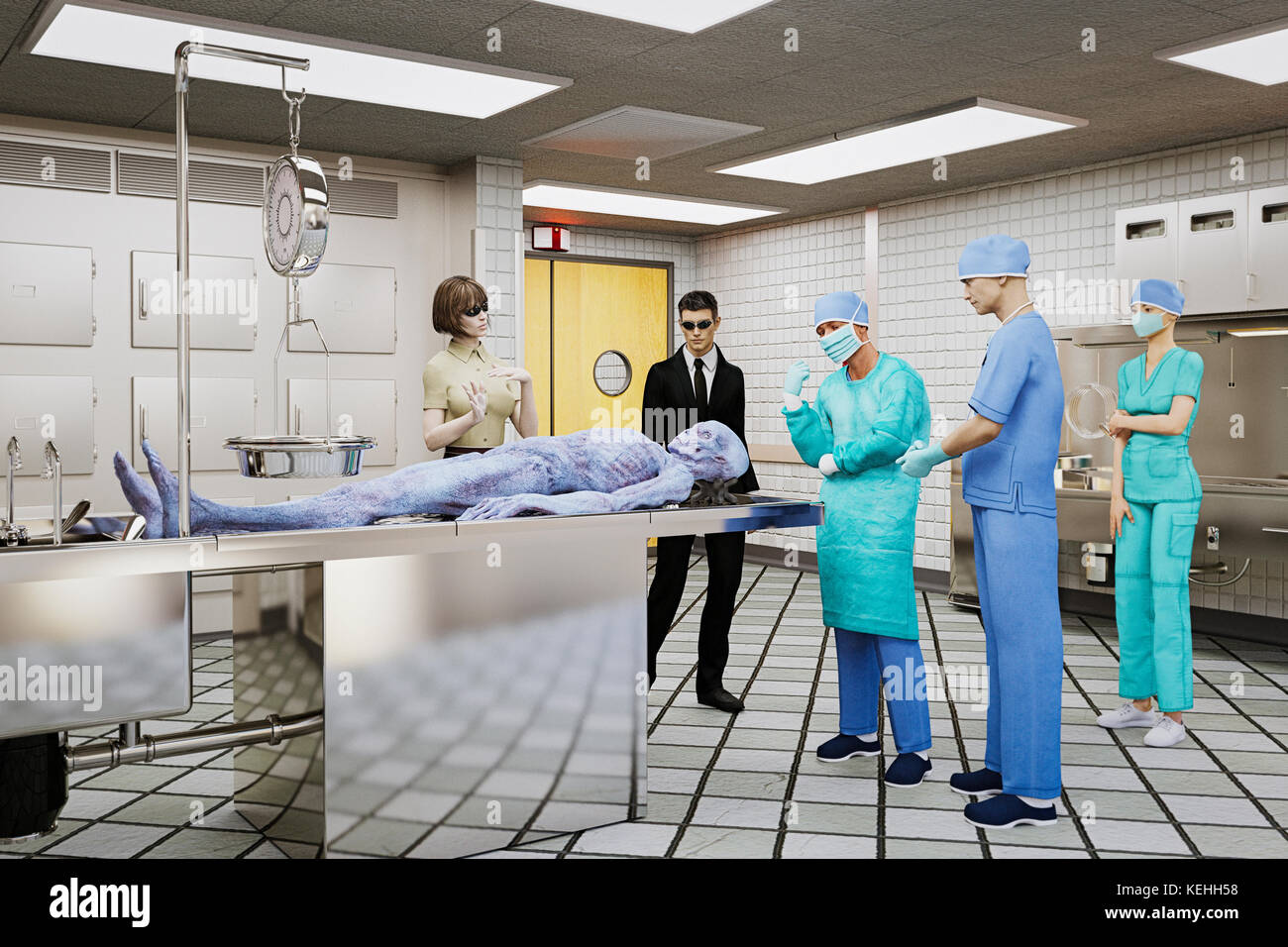 Concept group doctors examining hi-res stock photography and images - Alamy