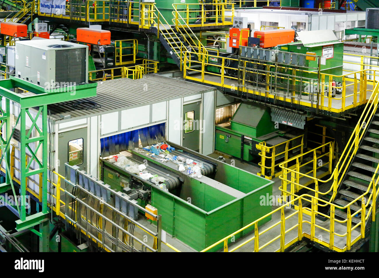 Factory equipment processing recycling hi-res stock photography and ...