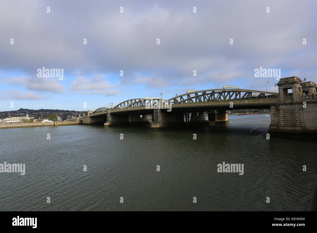 Bridge over River Medway Rochester Kent UK October 2017 Stock Photo - Alamy