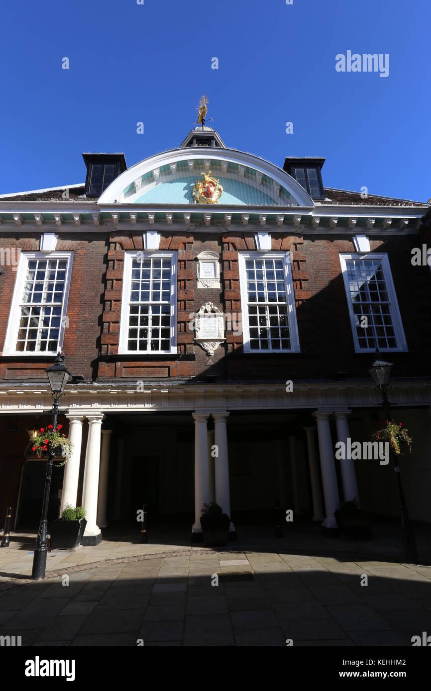 Exterior of Guildhall Museum Rochester Kent UK October 2017 Stock Photo ...