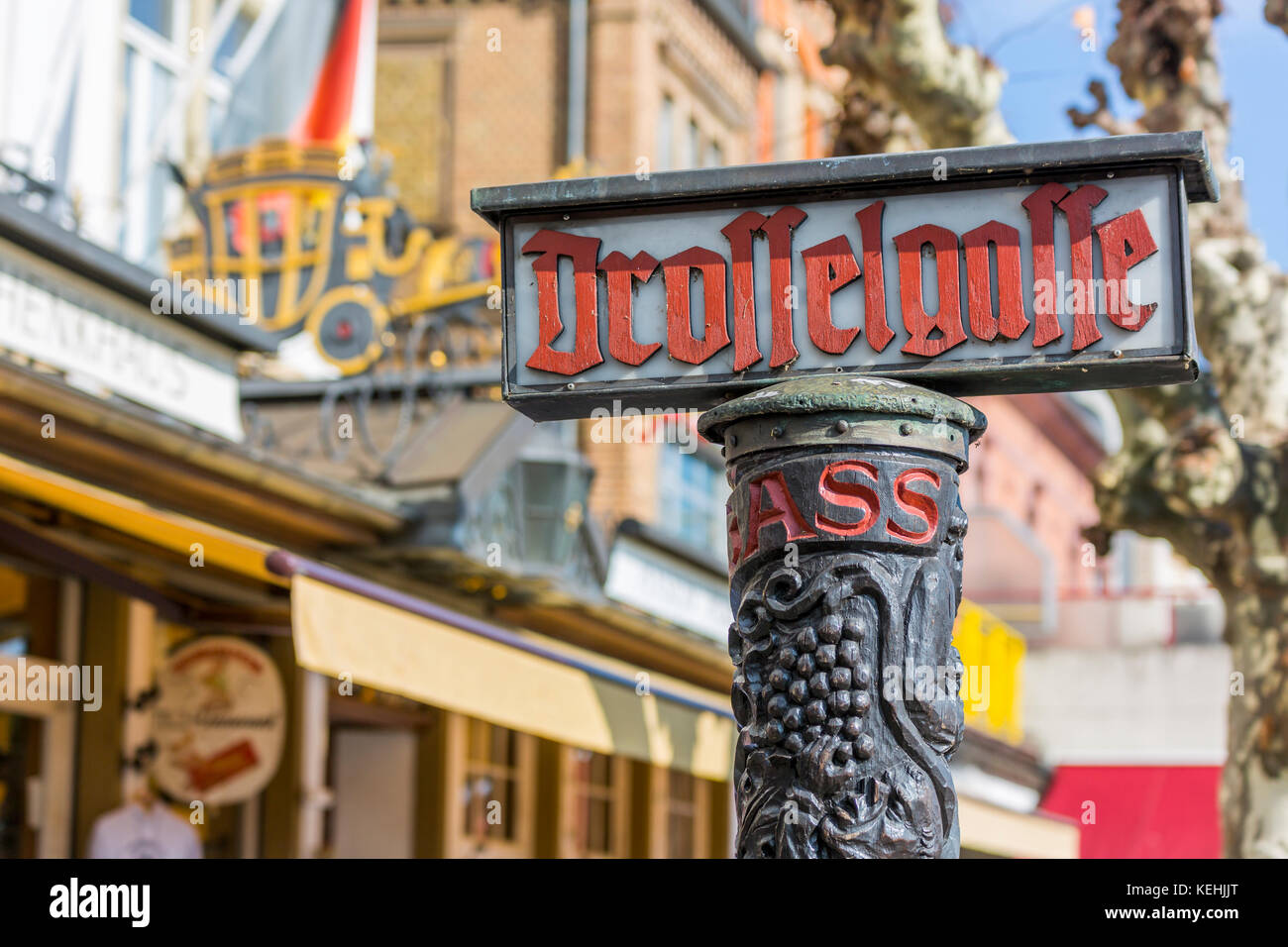 Drosselgasse hi-res stock photography and images - Alamy