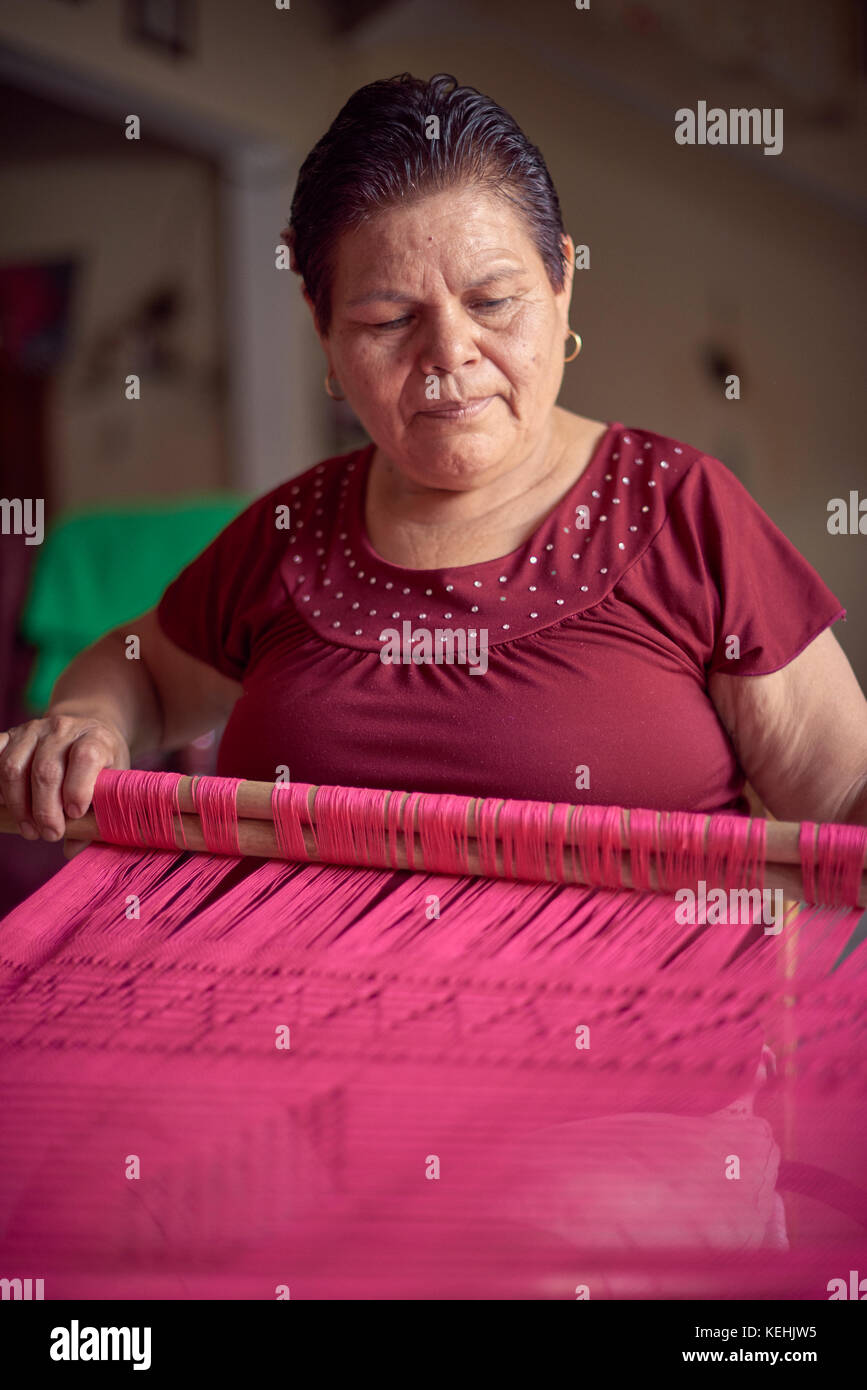 Fabric yarn making hi-res stock photography and images - Alamy