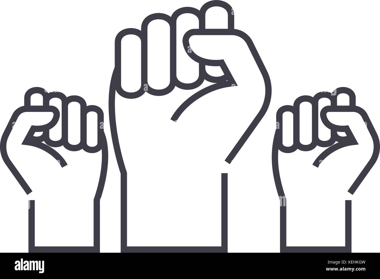 Feminist victory Stock Vector Images - Alamy