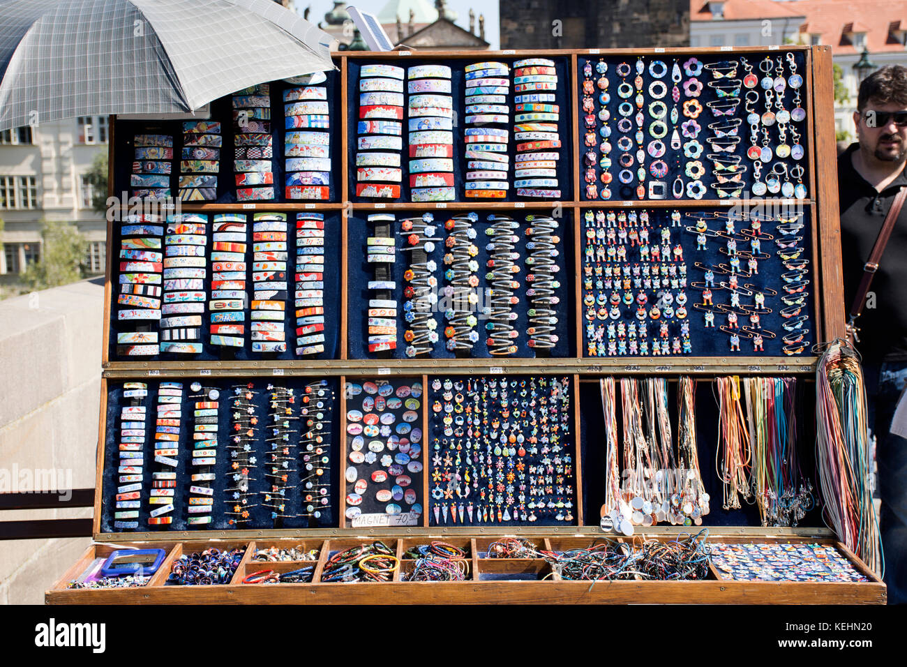 Small local shop souvenir and native product for sale travelers people ...