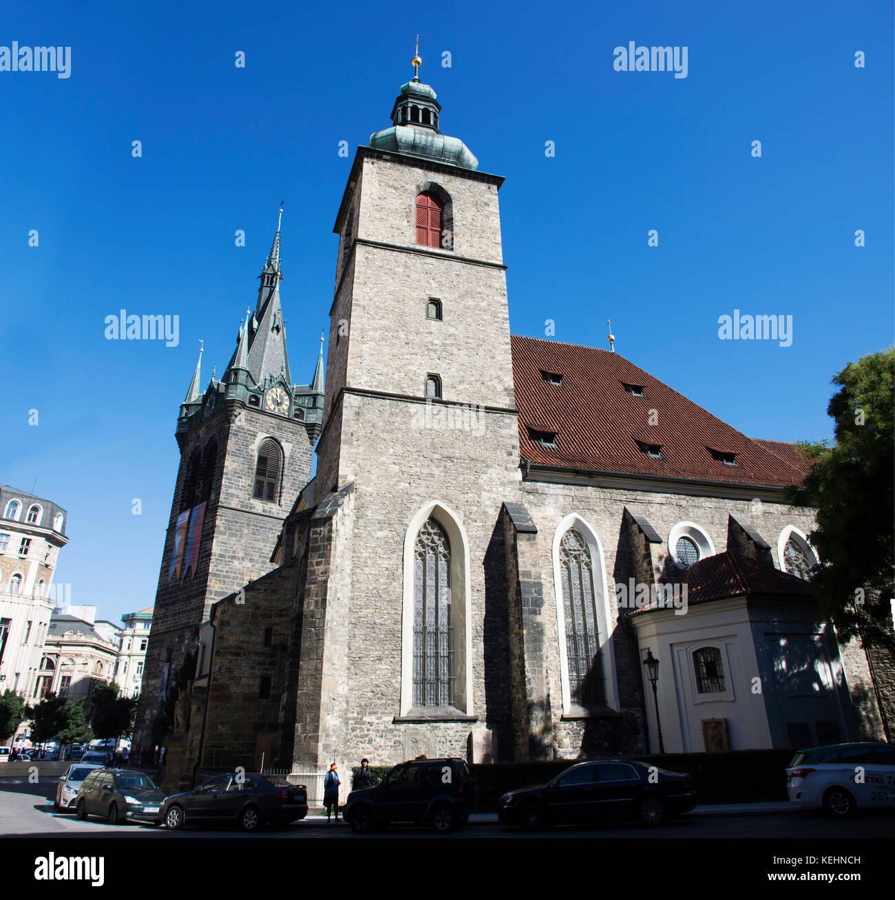Czechia people praying god and foreigner travelers visit at Church of ...