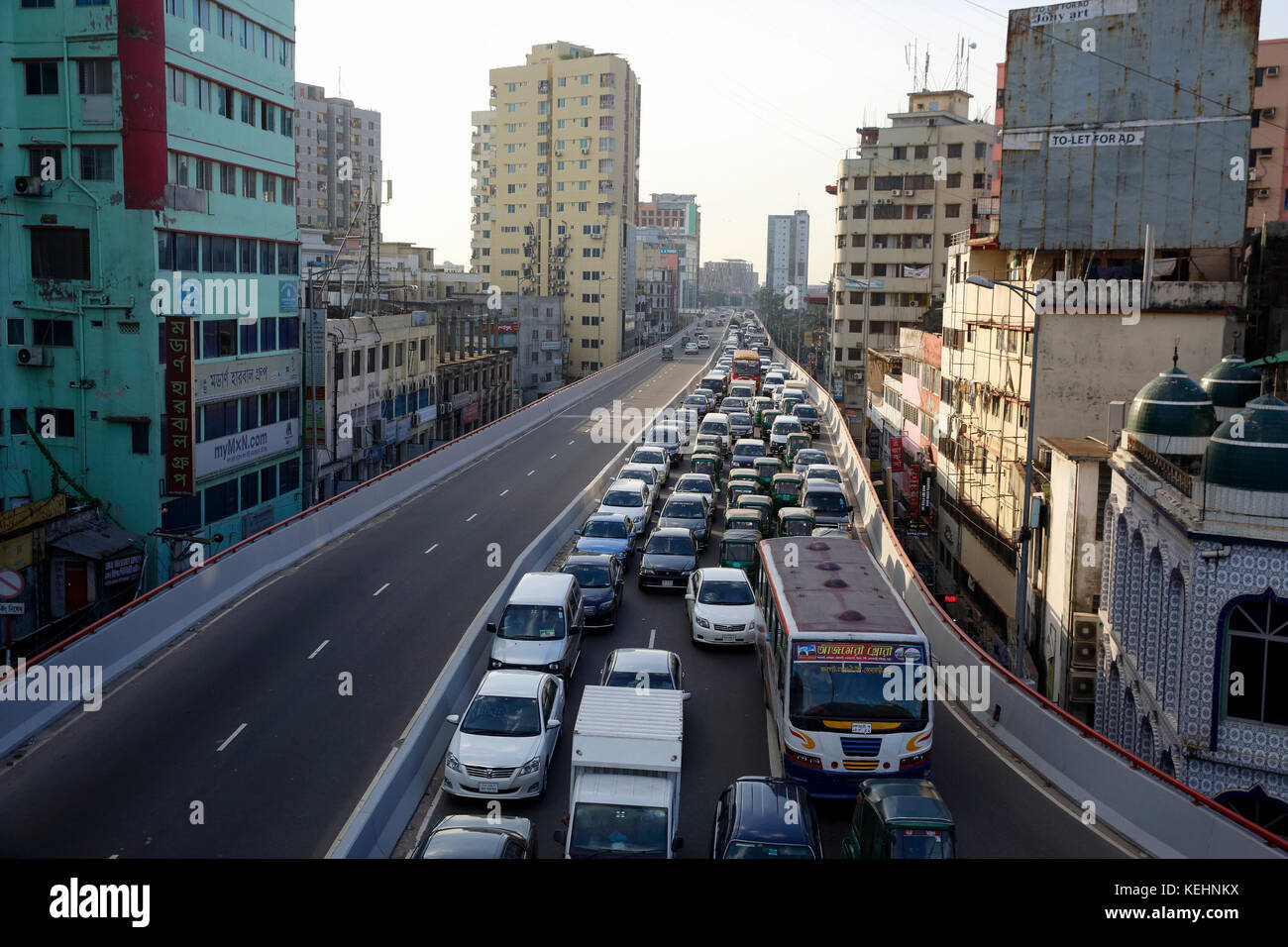 Moghbazar flyover hi-res stock photography and images - Alamy