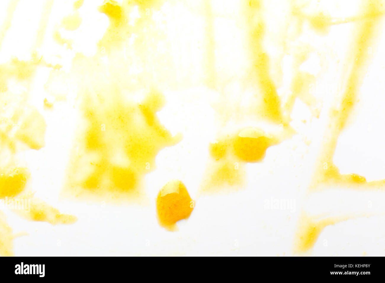 Drops of yellow jam. Abstract background. High resolution photo Stock ...