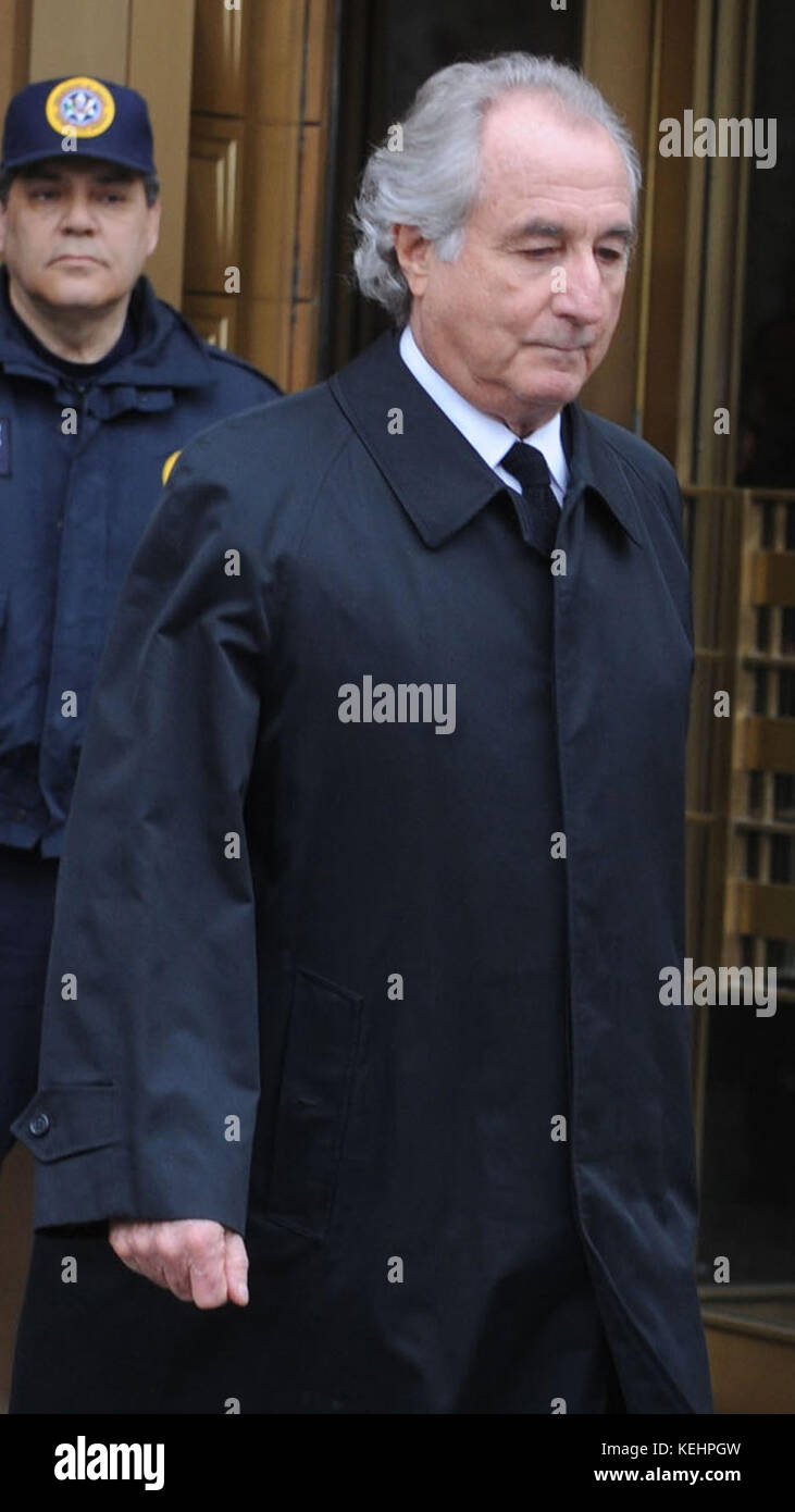 Bernie madoff prison hi-res stock photography and images - Alamy