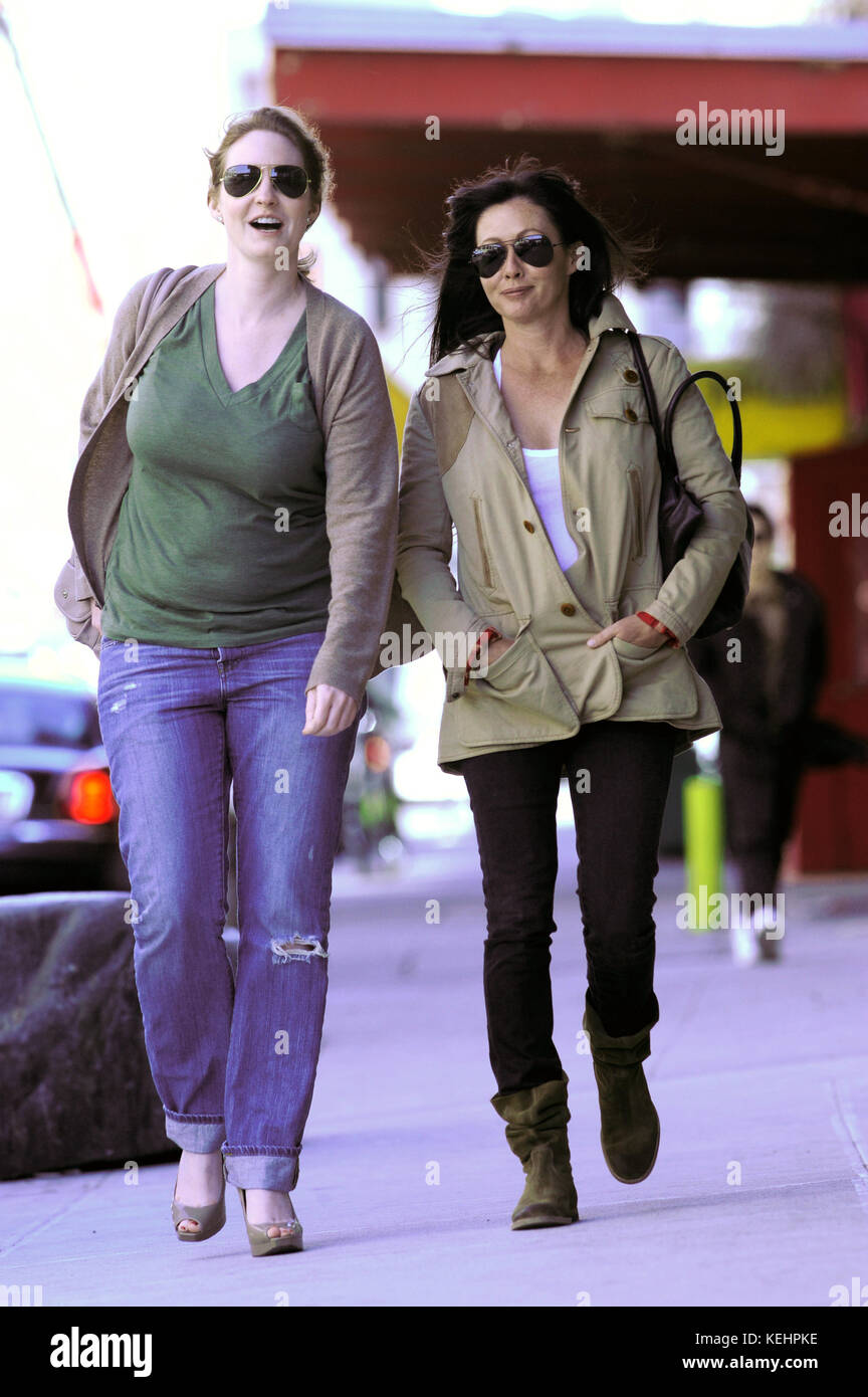NEW YORK, NY - APRIL 20: 90210 Actress Shannen Doherty who just turned ...