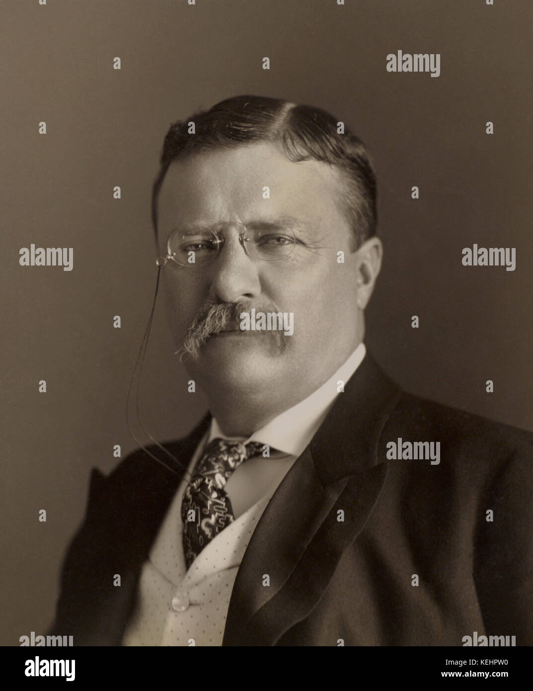 Theodore roosevelt portrait hi-res stock photography and images - Alamy
