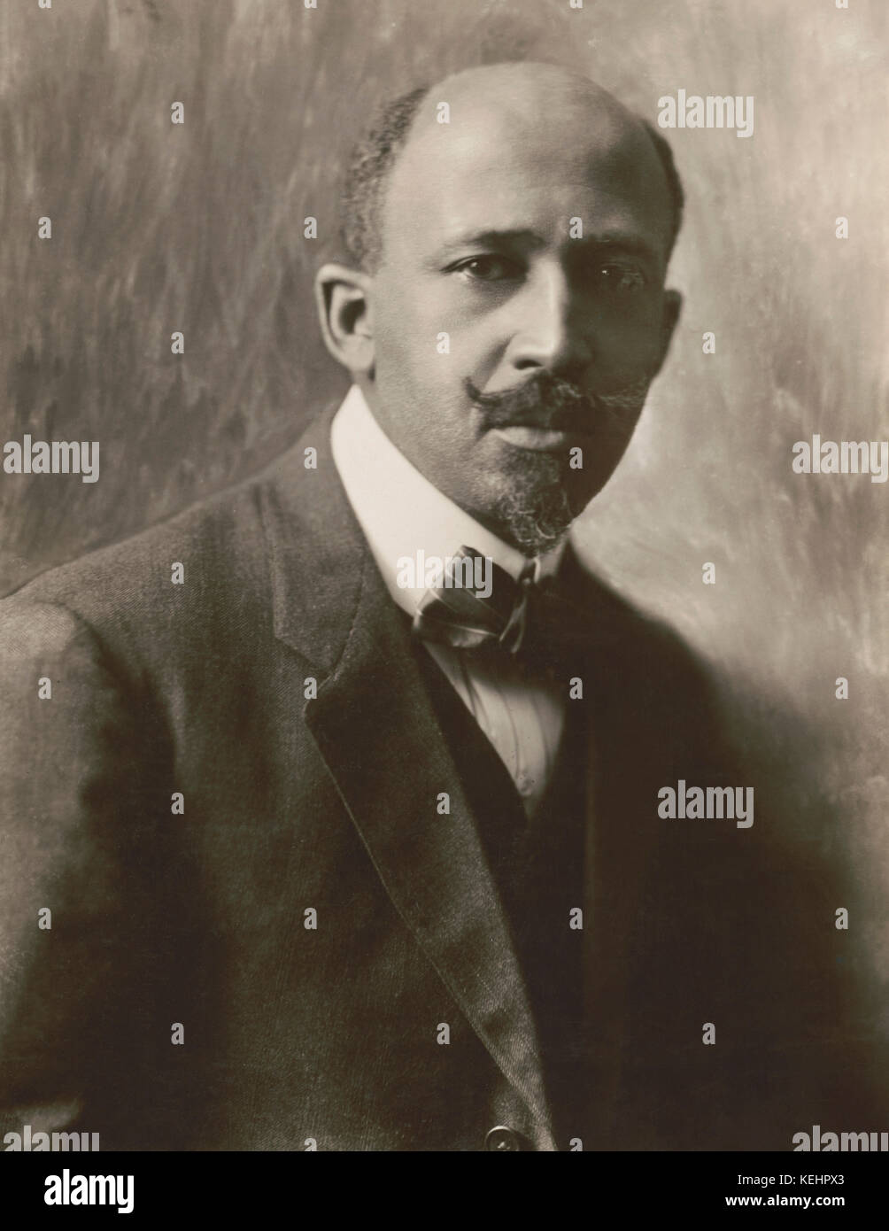 W.E.B. Du Bois,Portrait by C.M. Battey,1918 Stock Photo - Alamy
