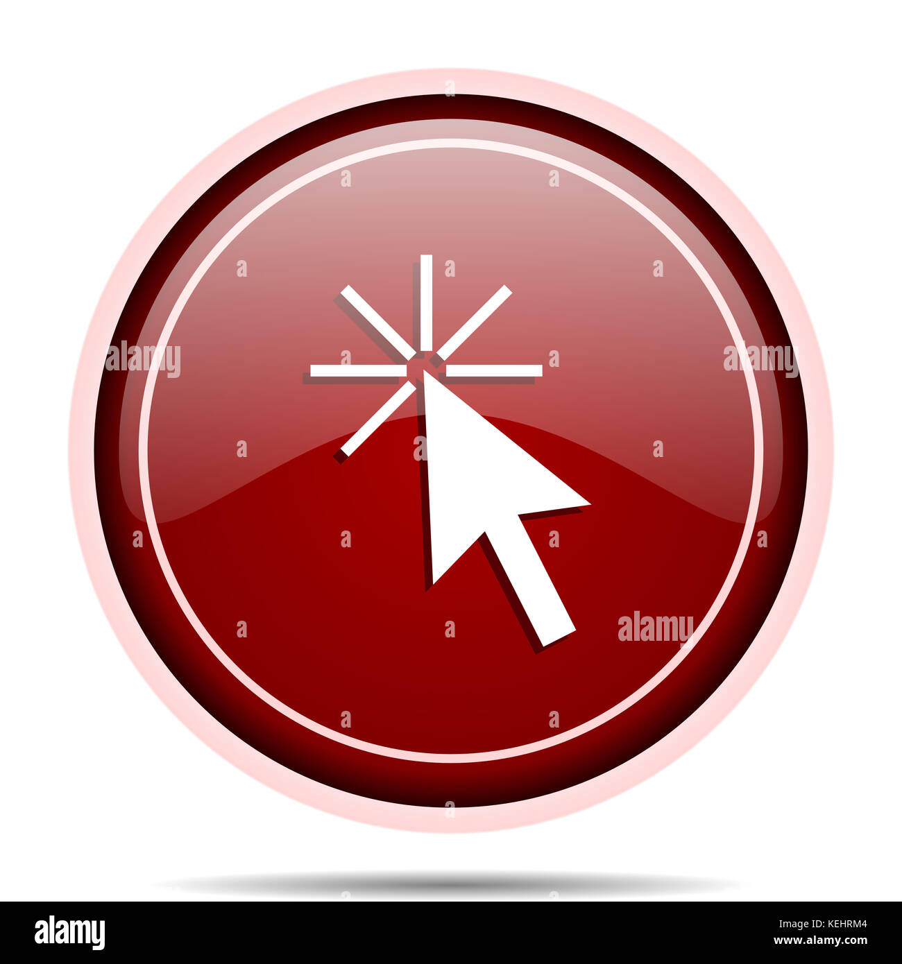 Red Glossy Buttons Png