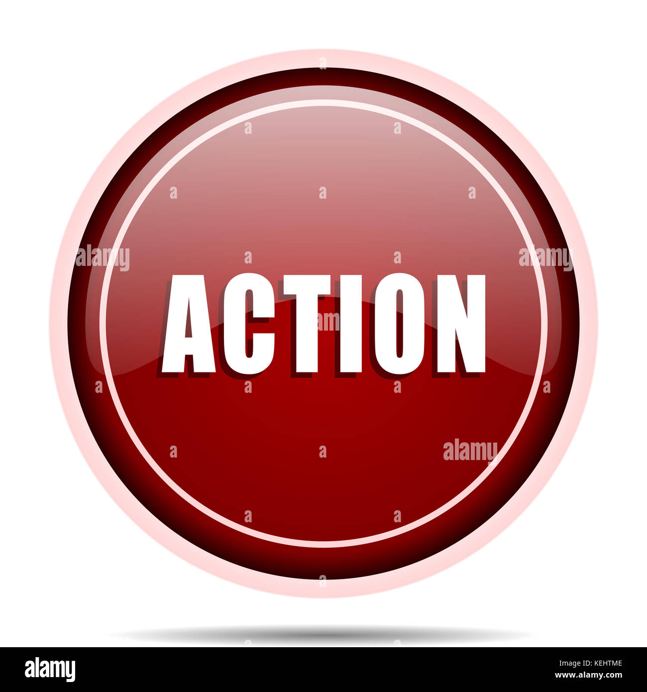 Time action icon internet button hi-res stock photography and images ...