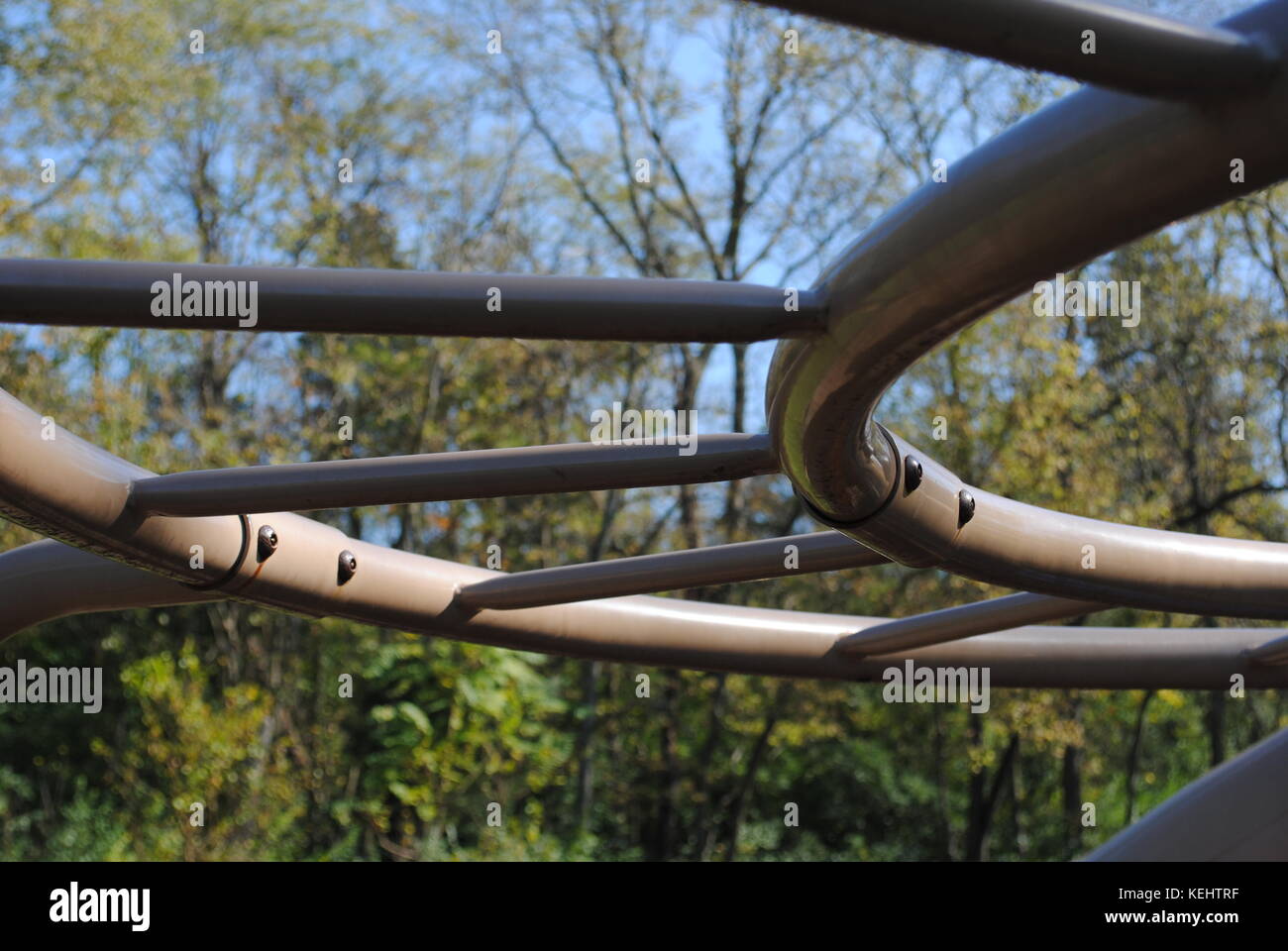 Curved monkey bars hi-res stock photography and images - Alamy