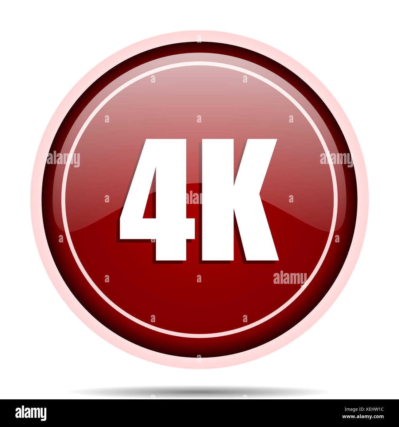 Ultra Hd 4k Icon High Resolution Stock Photography and Images - Alamy
