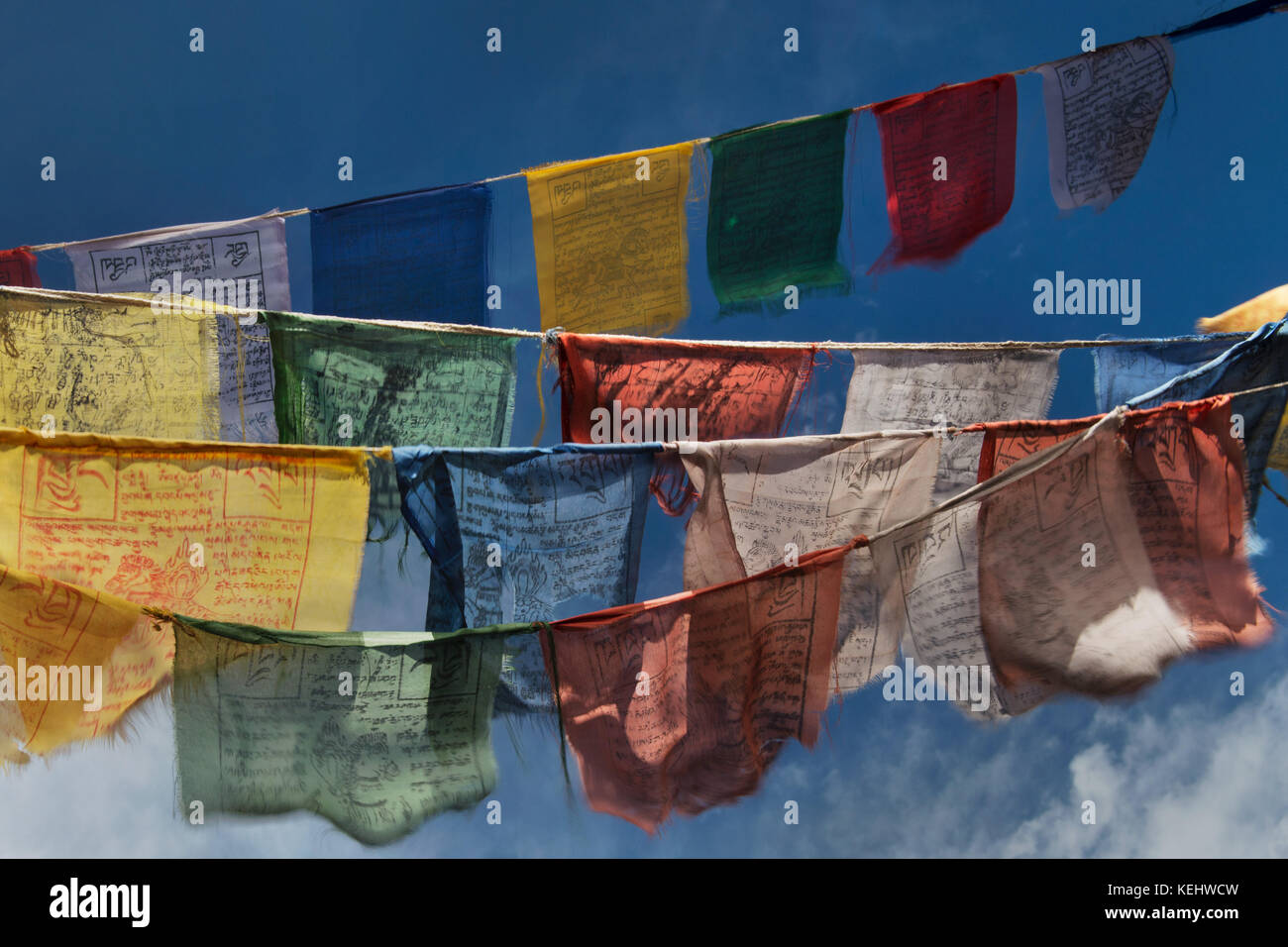 Prayer Flags Vector
