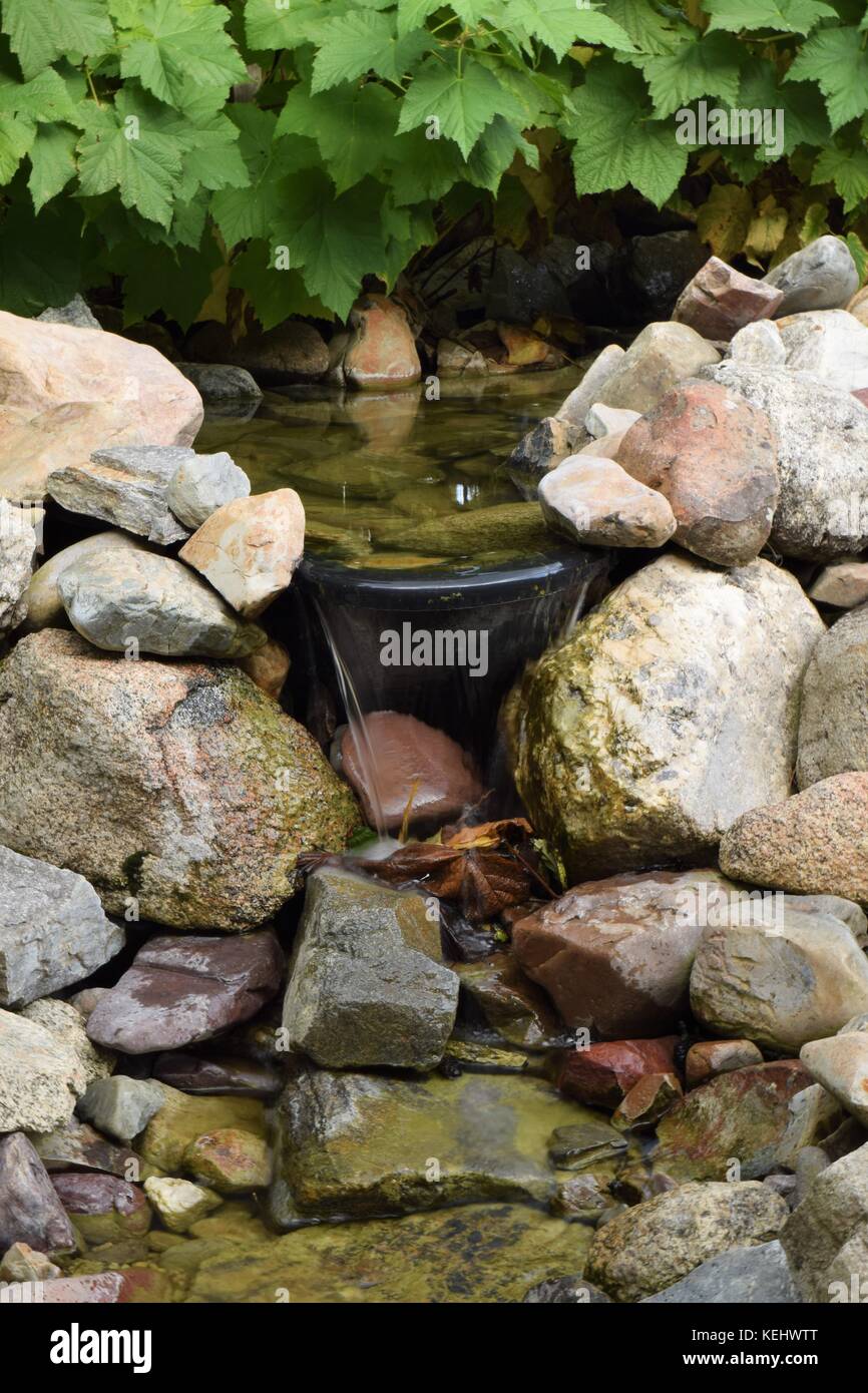 rock pond waterfall Stock Photo - Alamy