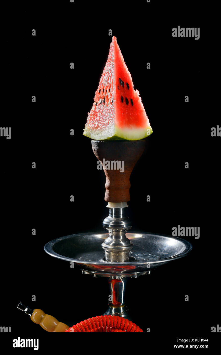 Watermelon aroma hookah Stock Photo - Alamy