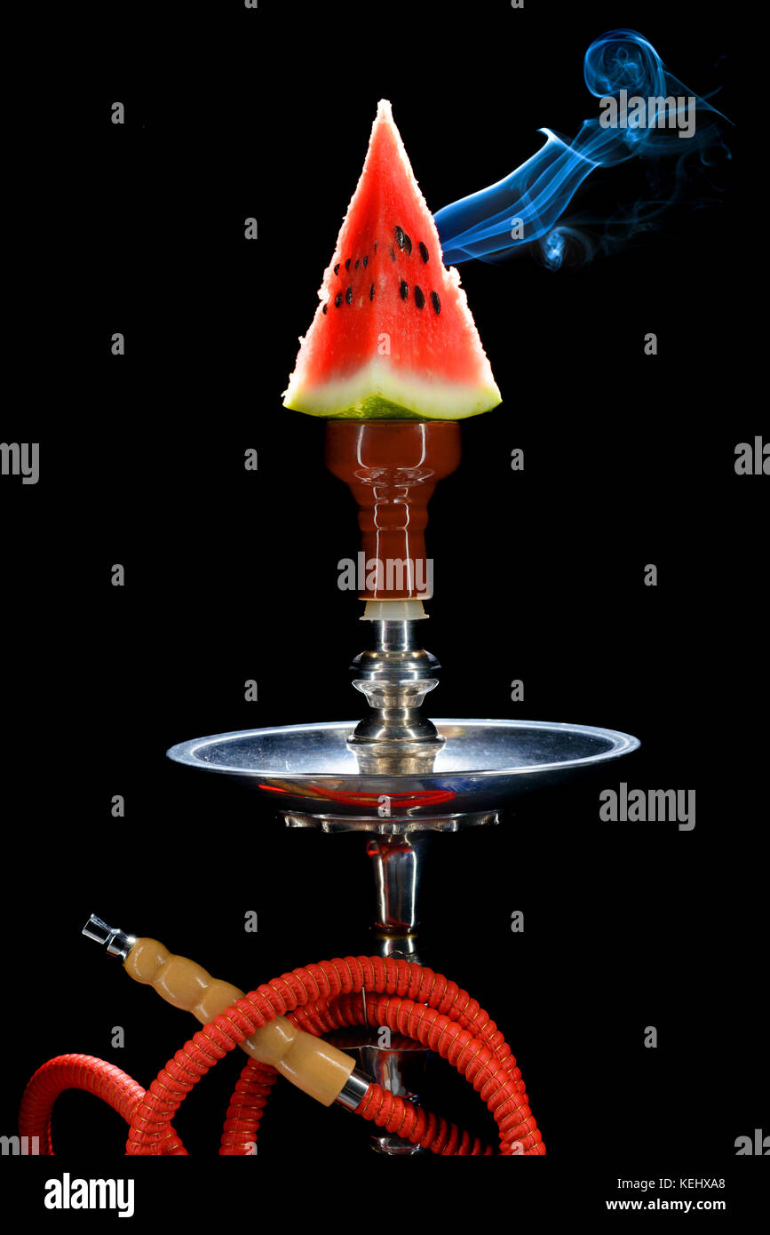 Watermelon aroma hookah Stock Photo - Alamy