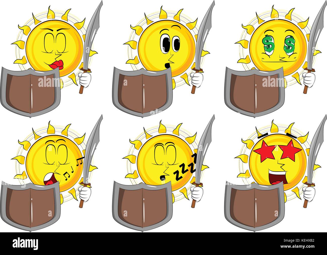Singing knight Stock Vector Images - Alamy