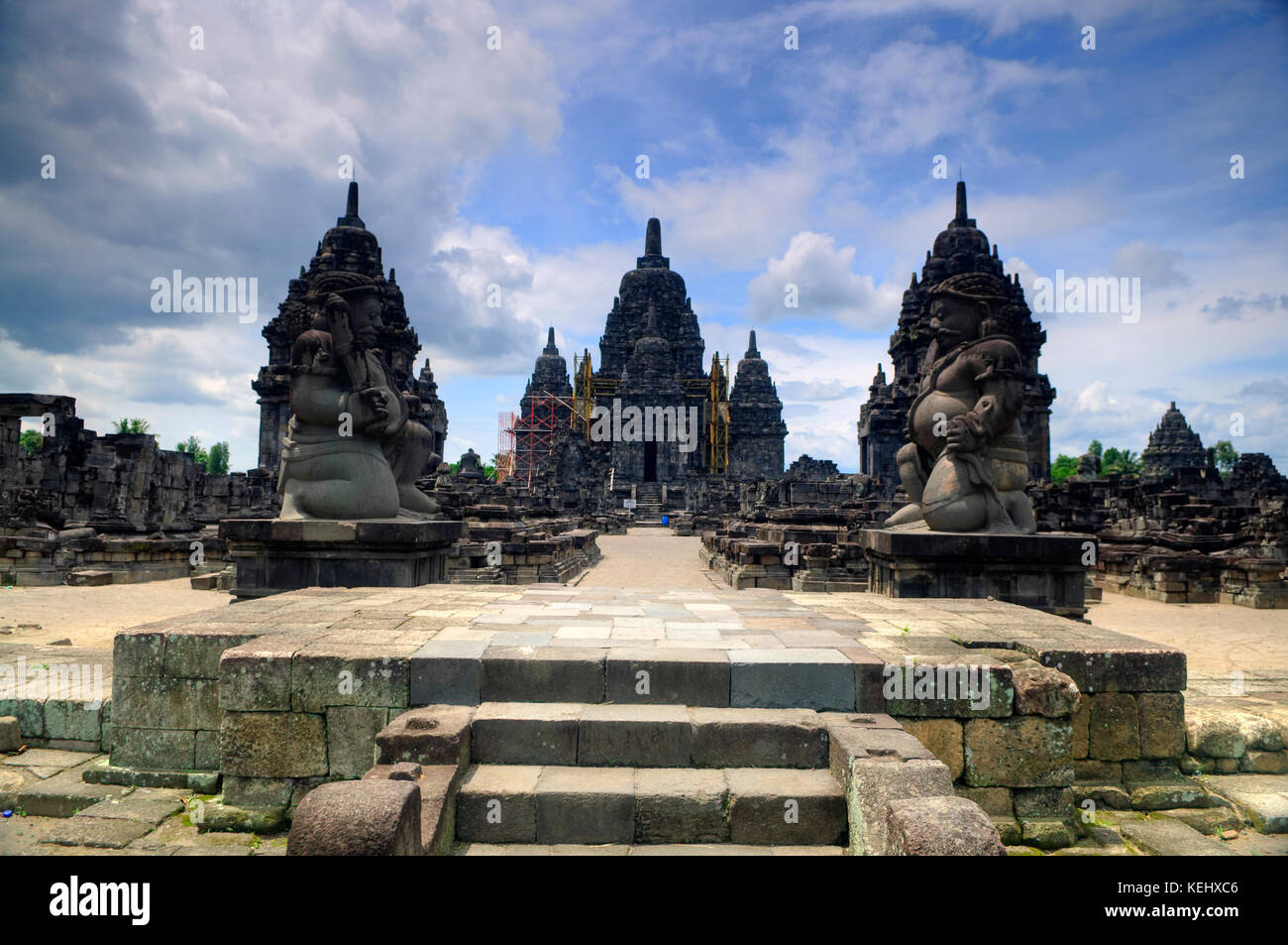 Hindu temple Prambanan. Indonesia, Central Java, Yogyakarta Stock Photo - Alamy