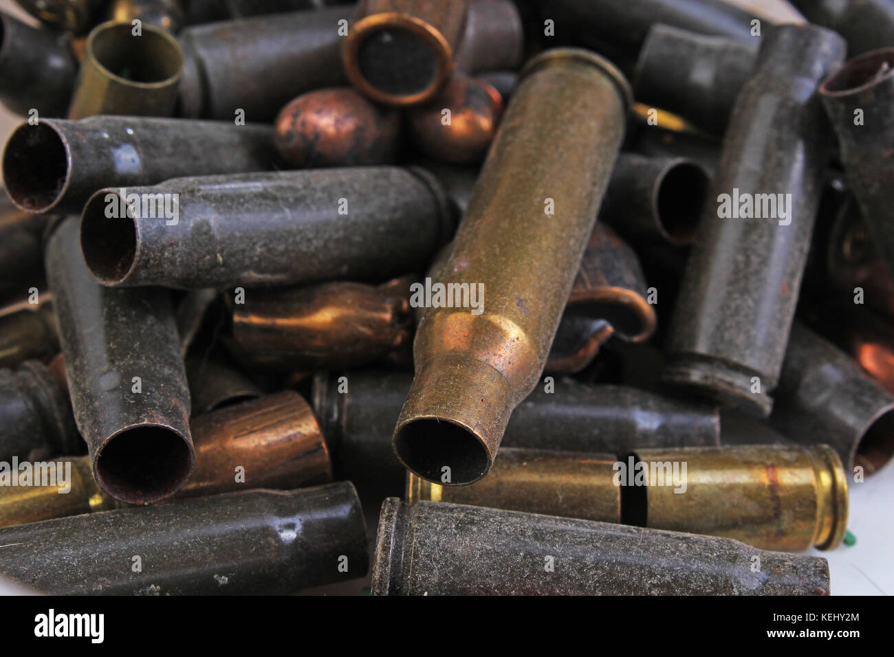 Gun Bullets. Gun bullet ammunition steel weapon. Used bullet texture ...