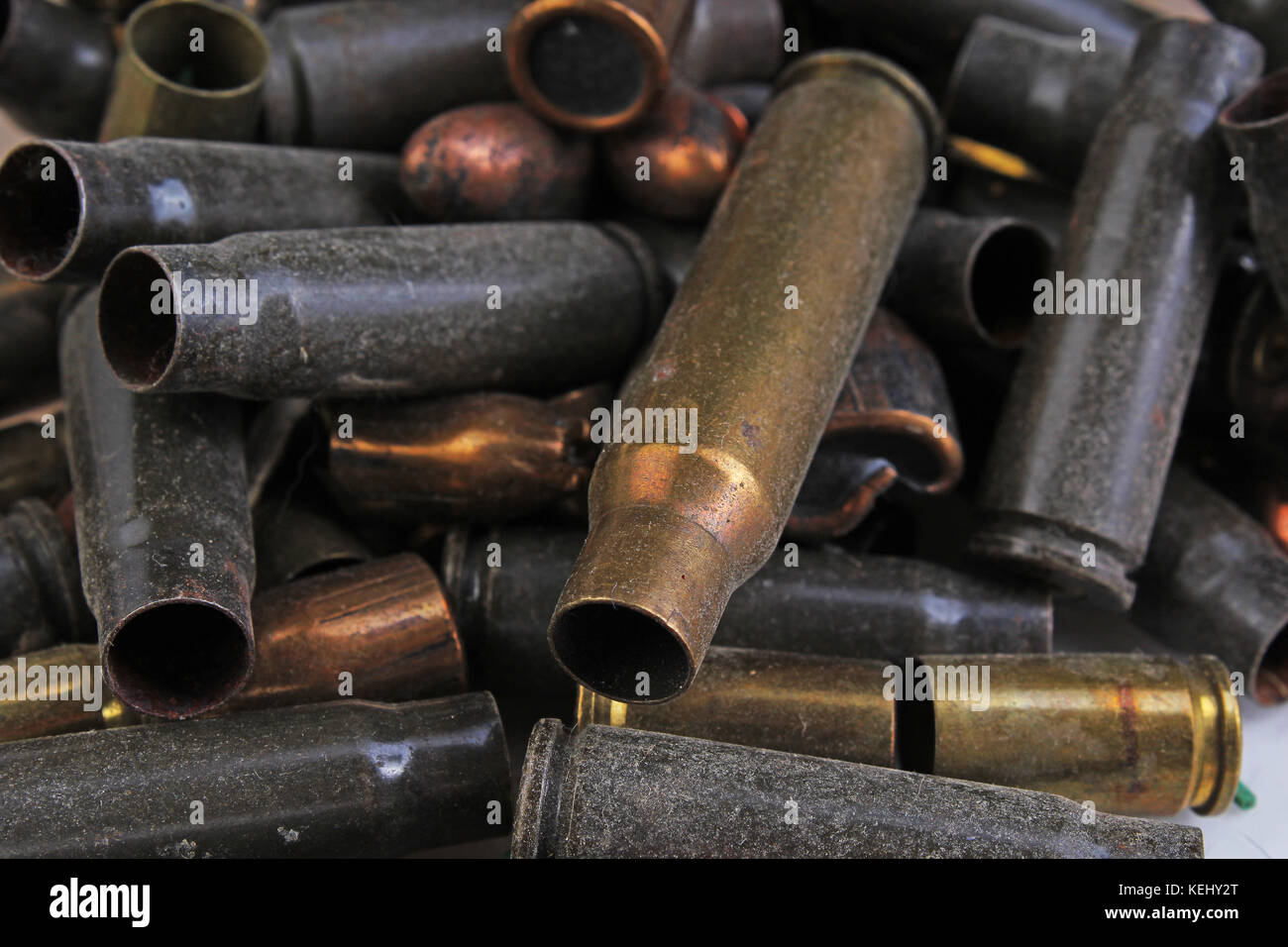 Gun Bullets. Gun bullet ammunition steel weapon. Used bullet texture ...