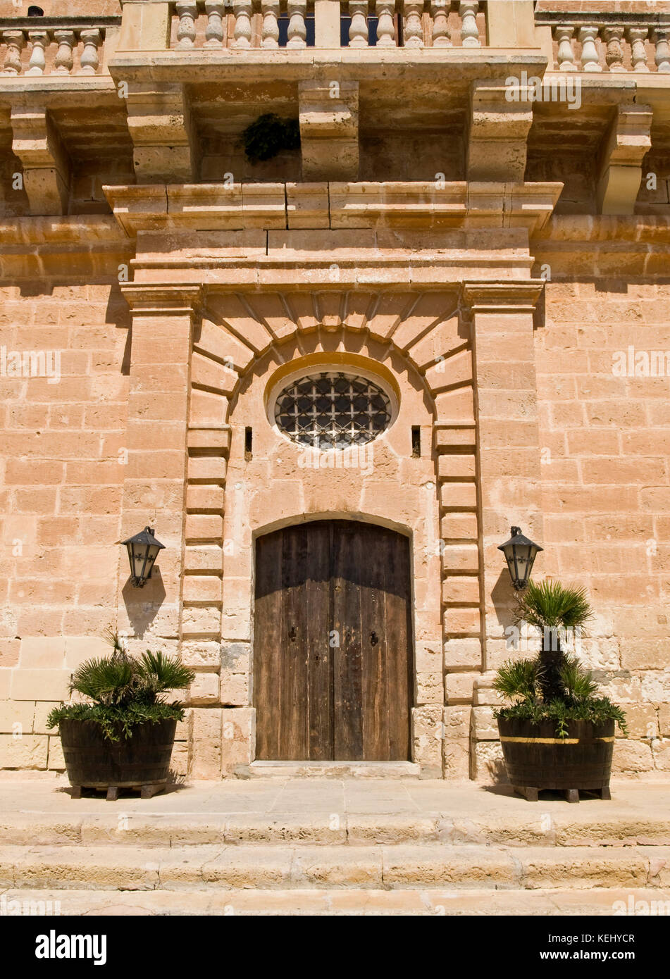 Selmun Castle in Malta was built by the Knights of the Order of St ...