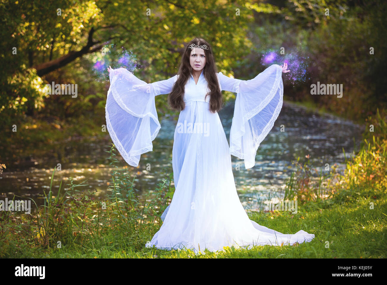 Sorcerer woman hi-res stock photography and images - Alamy