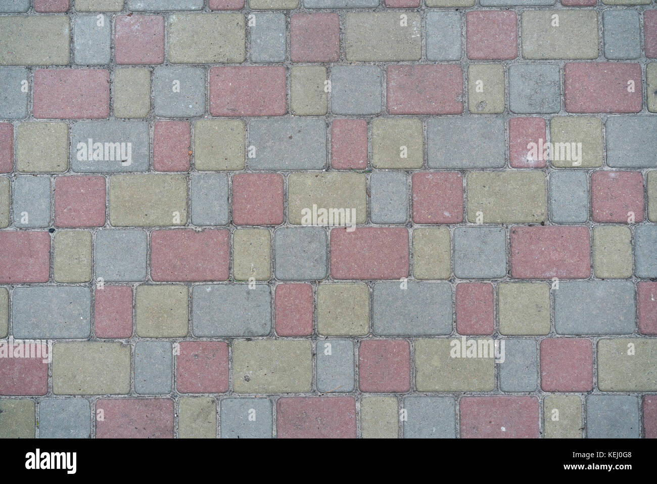 Multicolored paving slabs. background Stock Photo - Alamy