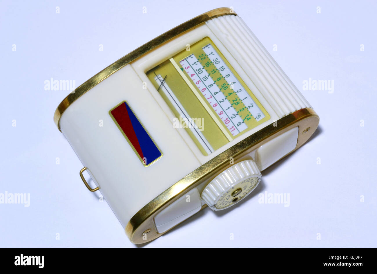 Retro Light meter Stock Photo - Alamy