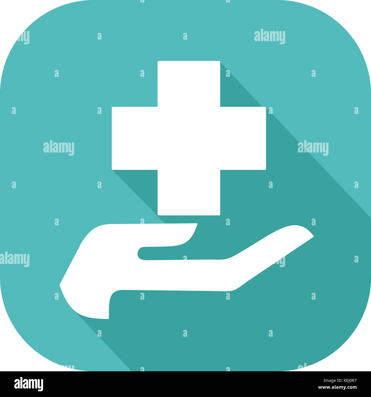 Medical assistance icon Stock Photo - Alamy