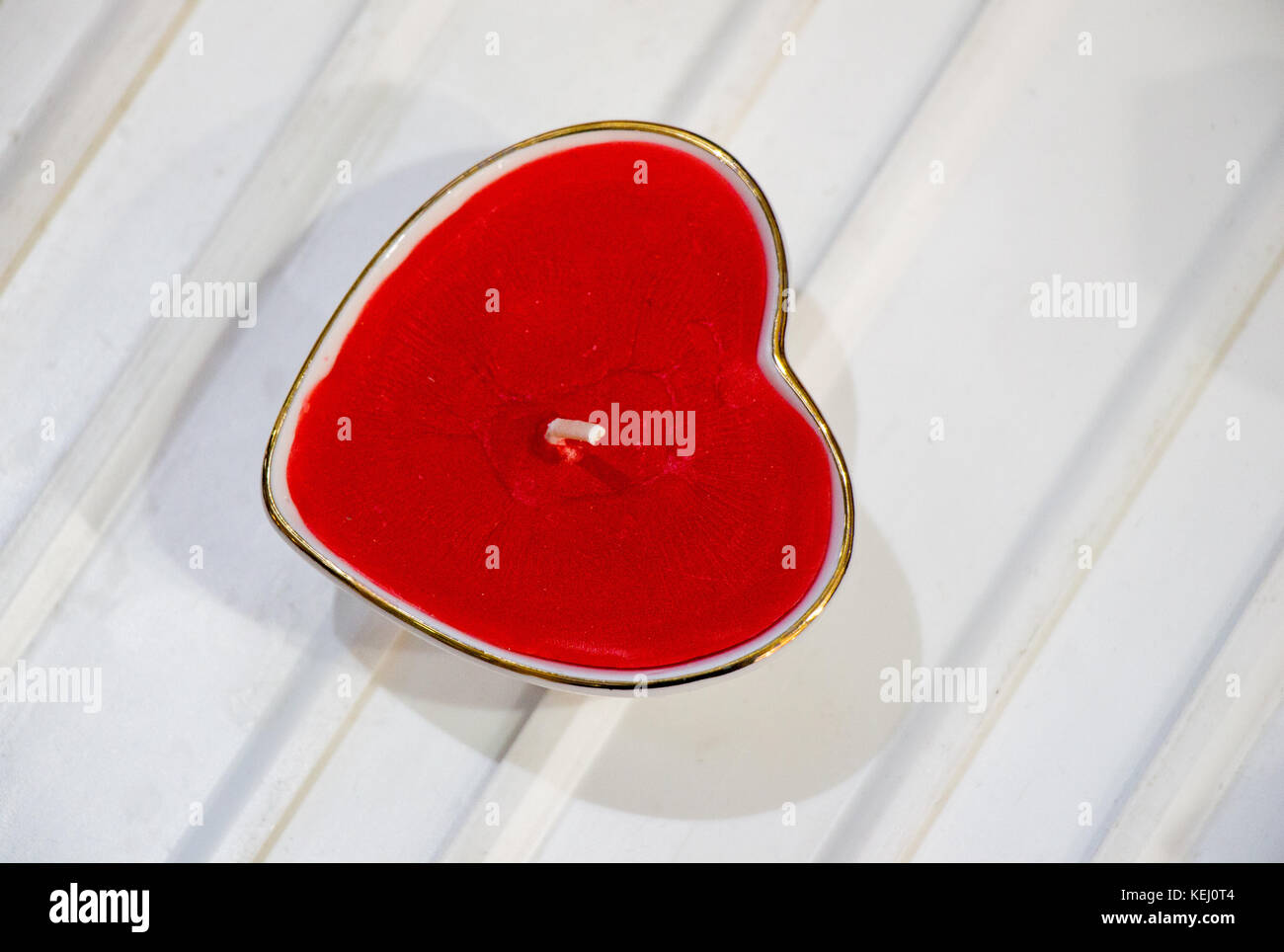 Colorful decorative objects in the shape of a heart Stock Photo - Alamy