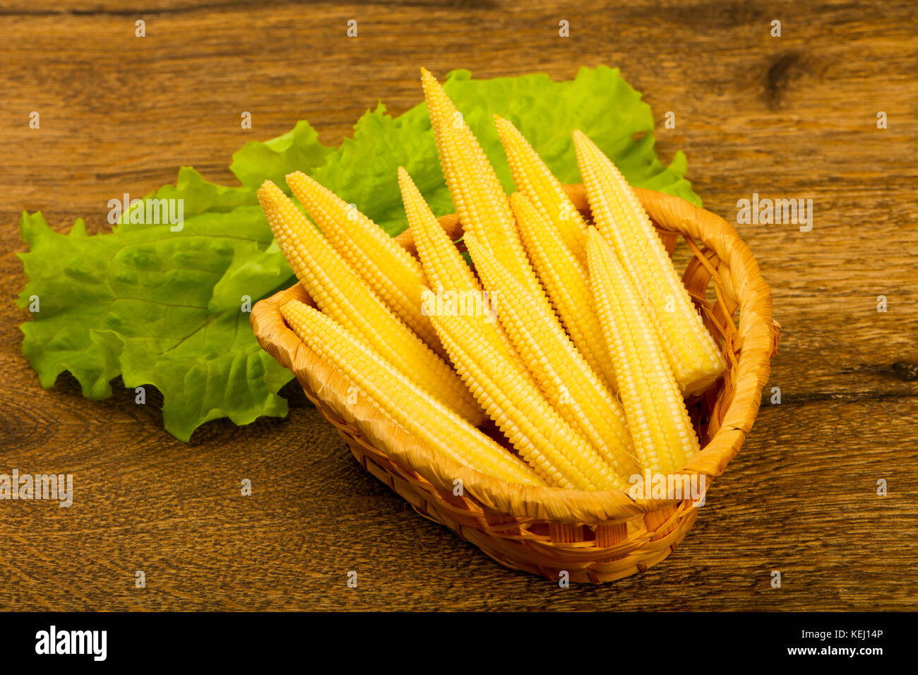Young raw baby corn Stock Photo - Alamy