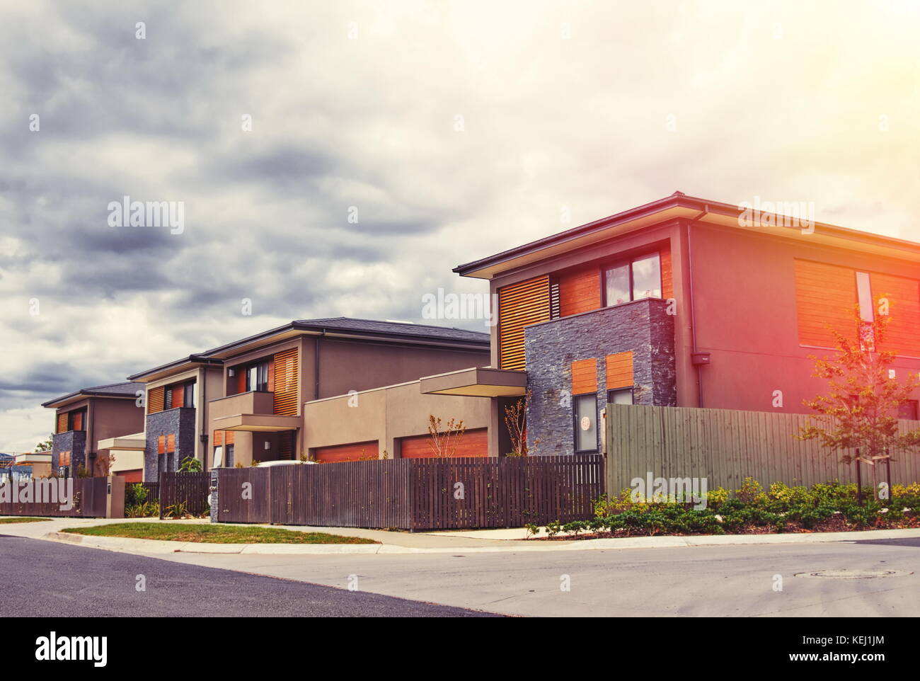 picture of house in sunset Stock Photo - Alamy