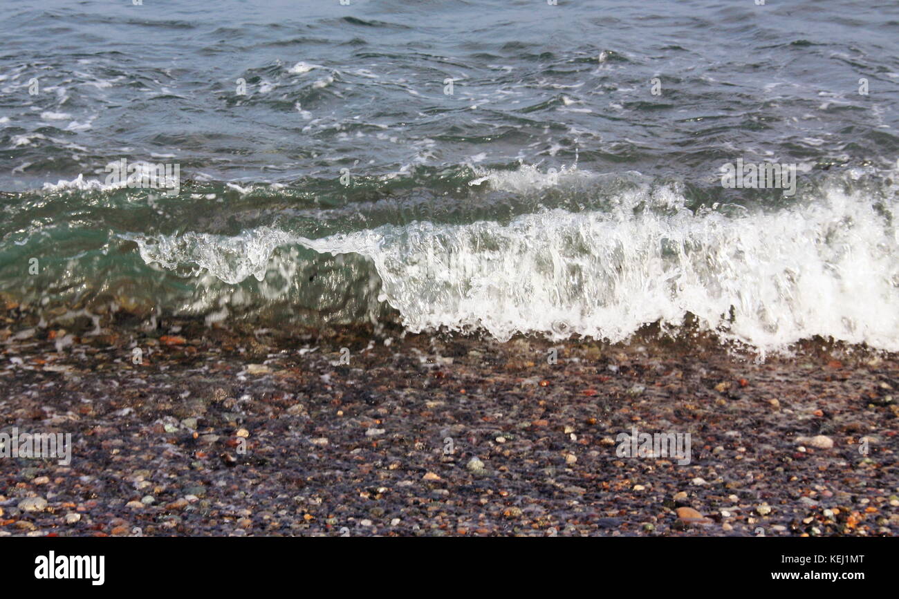 Closeup of the sea wave Stock Photo - Alamy