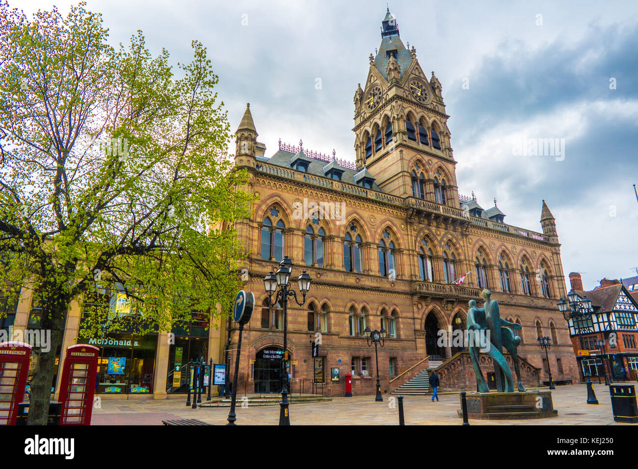 Town Hall, Chester, England Stock Photo - Alamy
