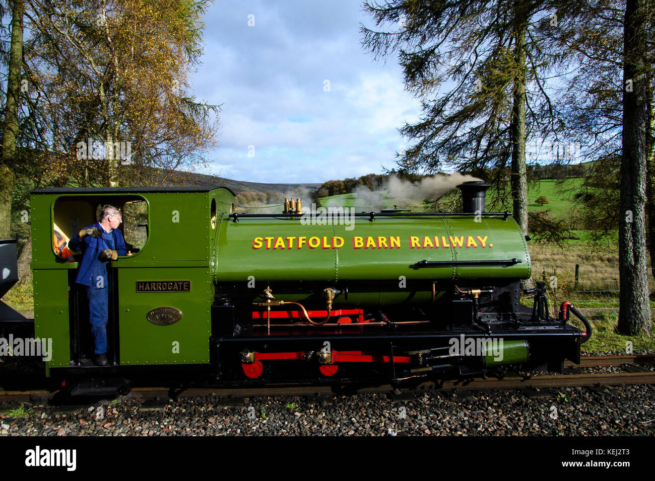 Stock Photo - South Tynedale Railway is a preserved, 2 ft (610 mm ...