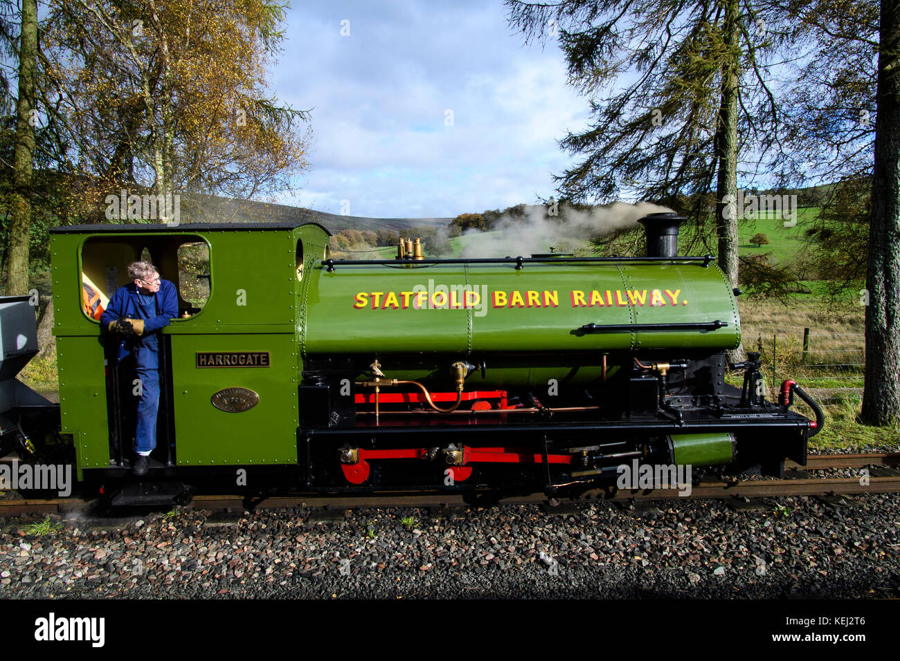 Stock Photo - South Tynedale Railway is a preserved, 2 ft (610 mm ...