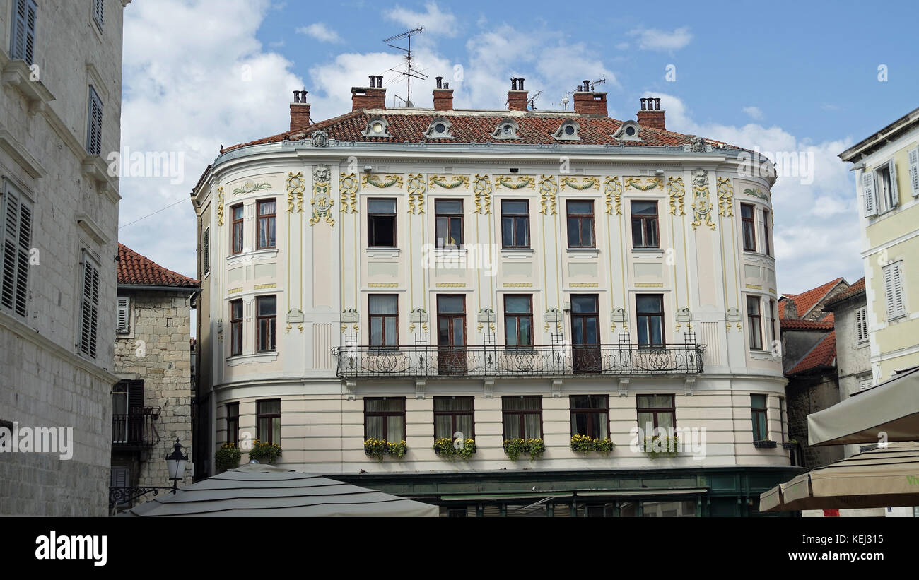 residential building in split in croatia Stock Photo - Alamy