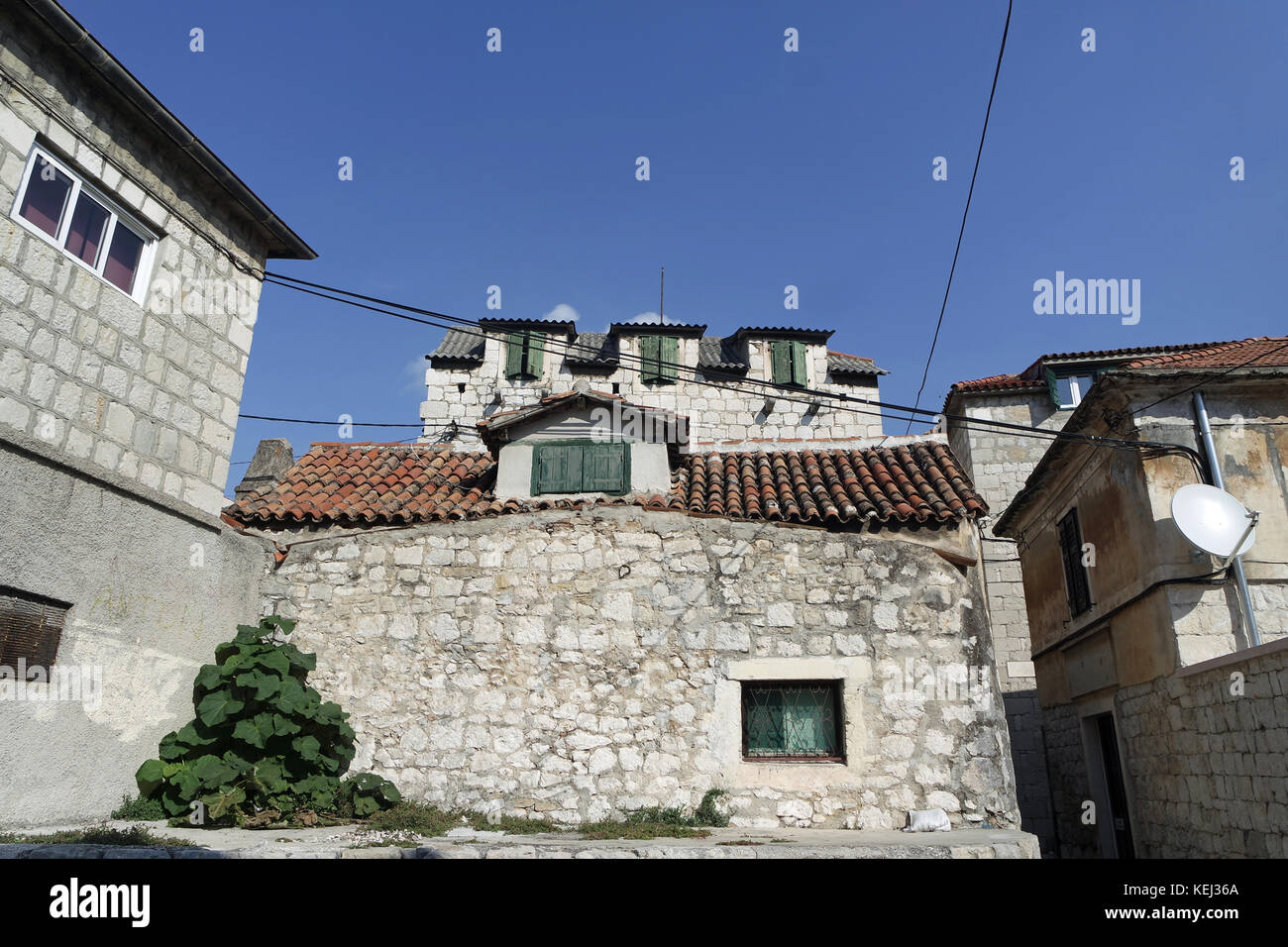 residential building in split in croatia Stock Photo - Alamy