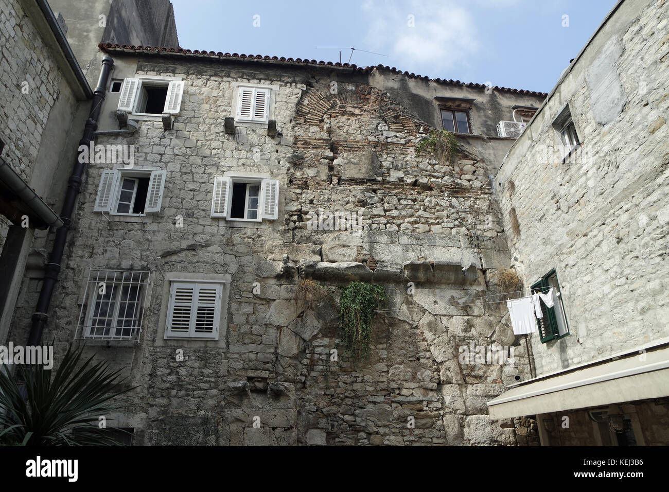 residential building in split in croatia Stock Photo - Alamy