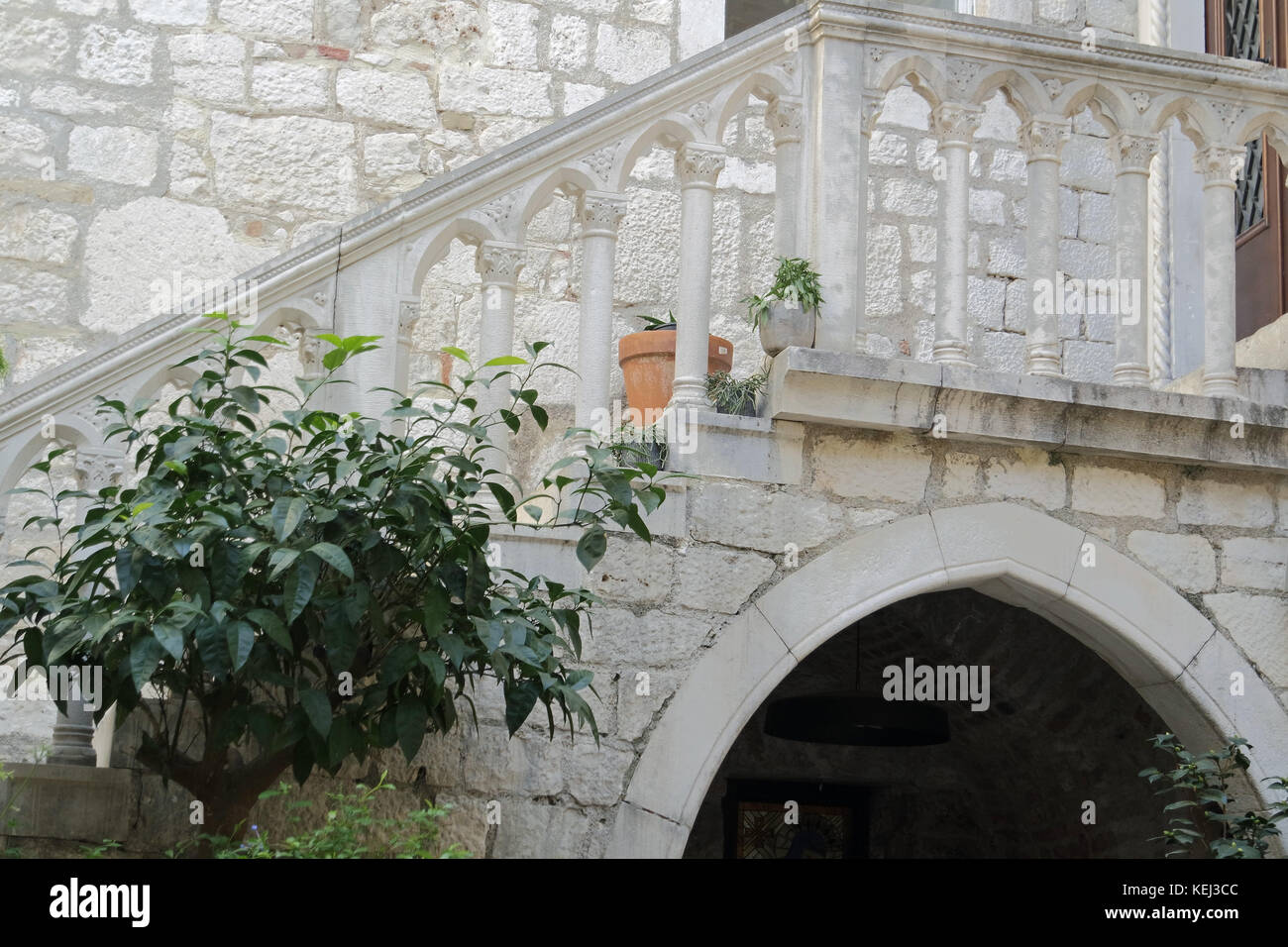 residential building in split in croatia Stock Photo - Alamy