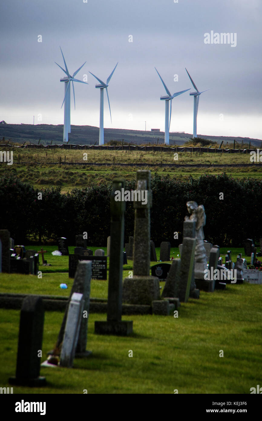 Stock Photo - Robin Rigg East and West Wind Farms are the first ...