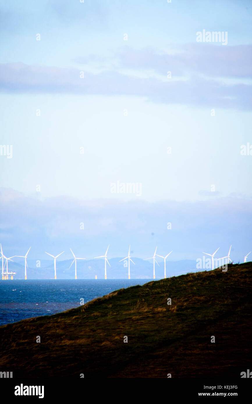 Stock Photo - Robin Rigg East and West Wind Farms are the first ...