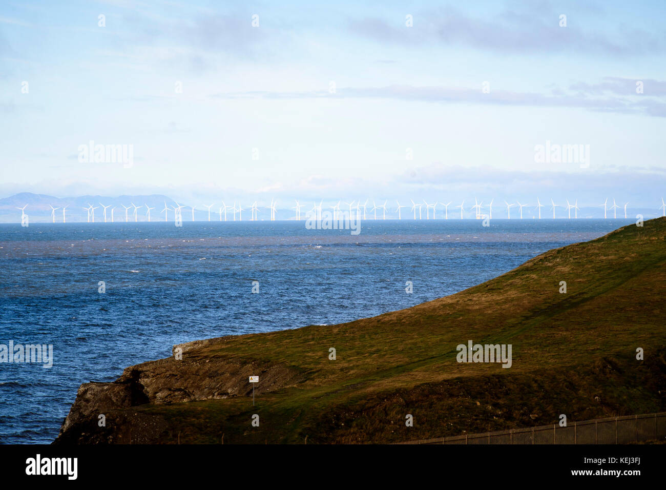 Stock Photo - Robin Rigg East and West Wind Farms are the first ...