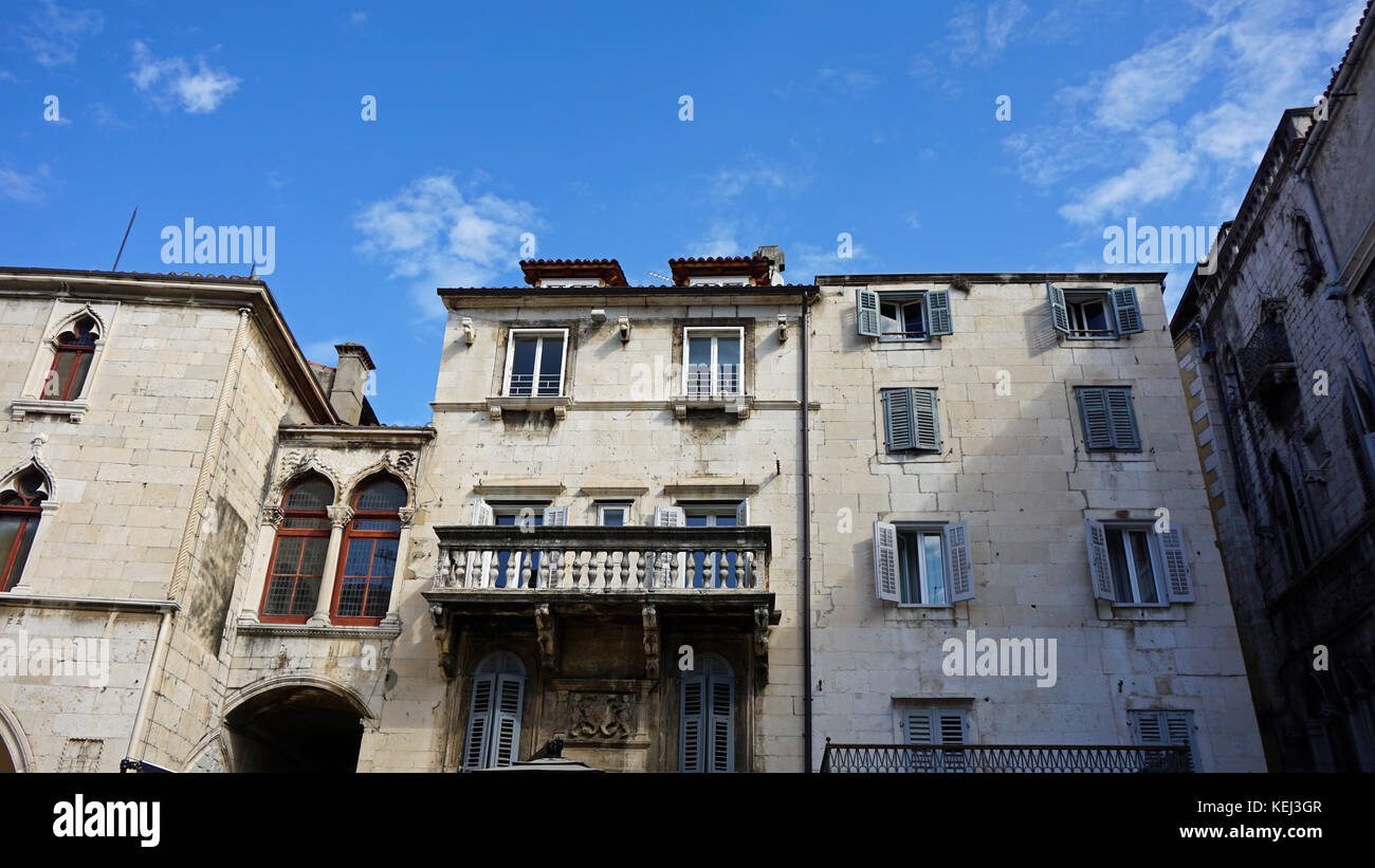 residential building in split in croatia Stock Photo - Alamy