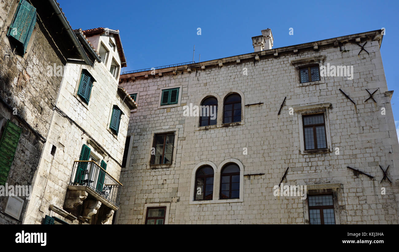 residential building in split in croatia Stock Photo - Alamy