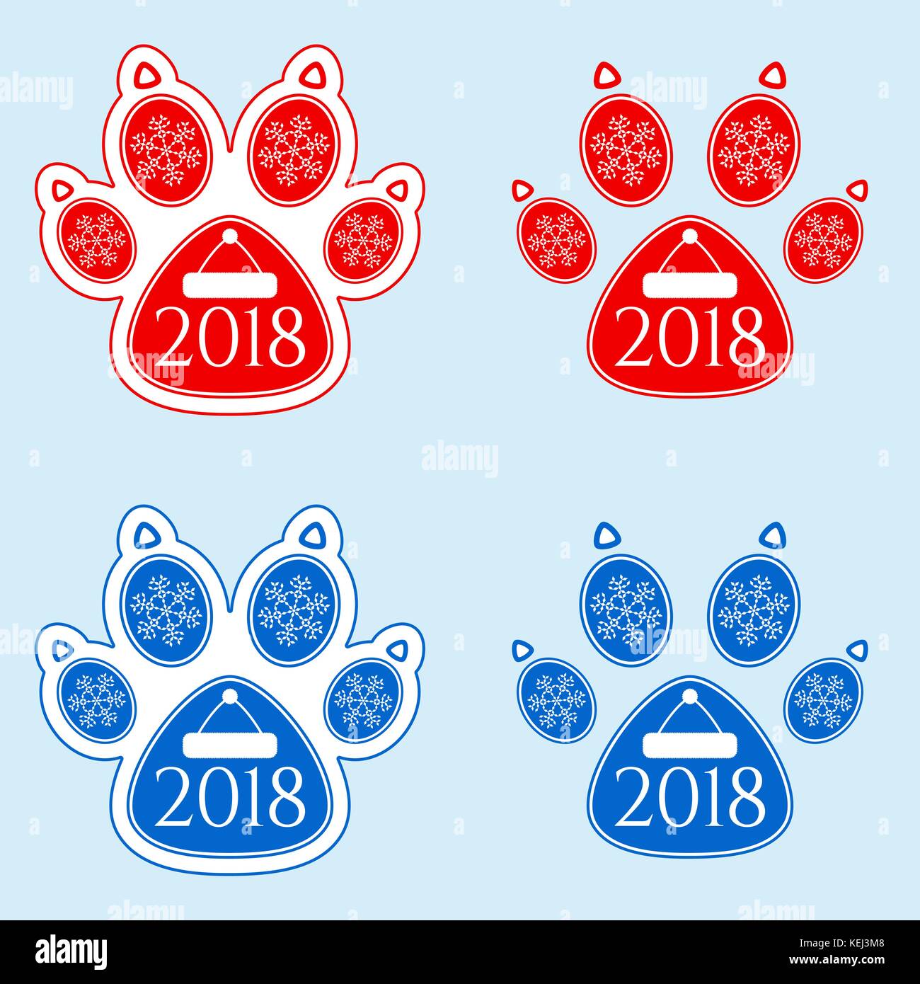 Trail red white blue Stock Vector Images - Alamy