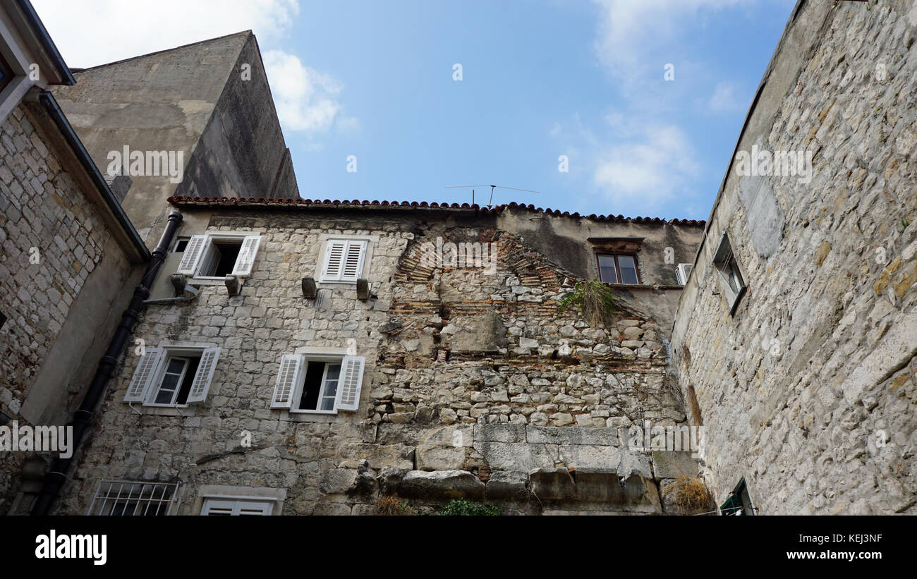 residential building in split in croatia Stock Photo - Alamy